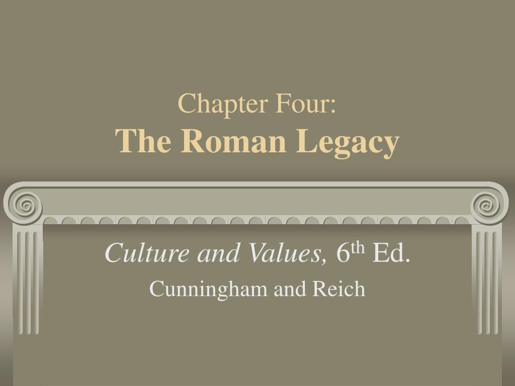 PPT - Chapter Four: The Roman Legacy PowerPoint Presentation, free ...