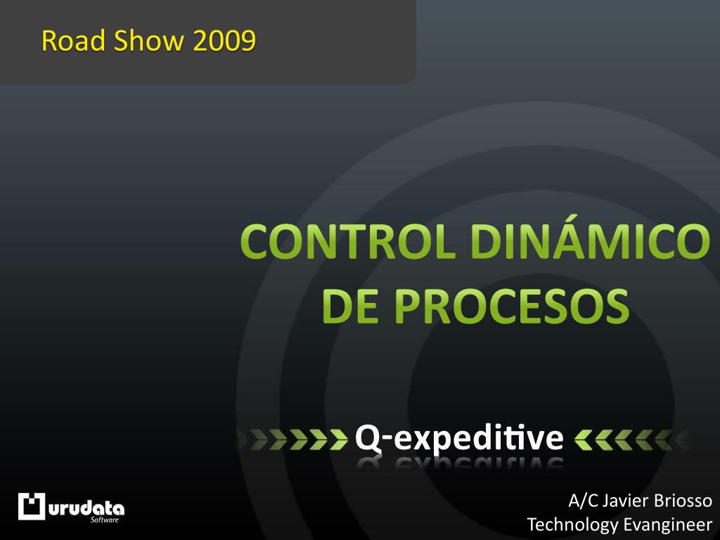 PPT - CONTROL DINÁMICO DE PROCESOS PowerPoint Presentation, free ...