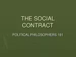 PPT - Building the Social Contract PowerPoint Presentation, free ...