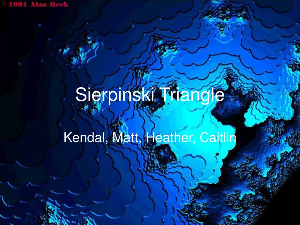 PPT - Sierpinski Triangle PowerPoint Presentation, free download - ID ...