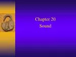 PPT - CHAPTER - 13 SOUND PowerPoint Presentation, free download - ID:227552