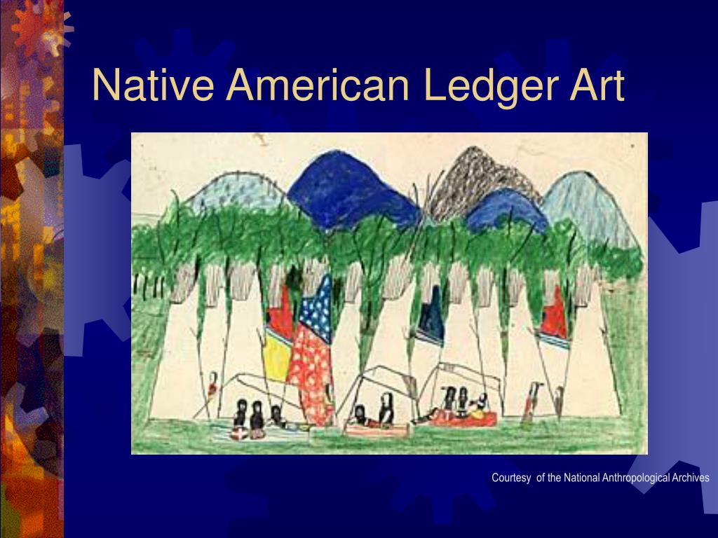 PPT - Native American Ledger Art PowerPoint Presentation, free download ...