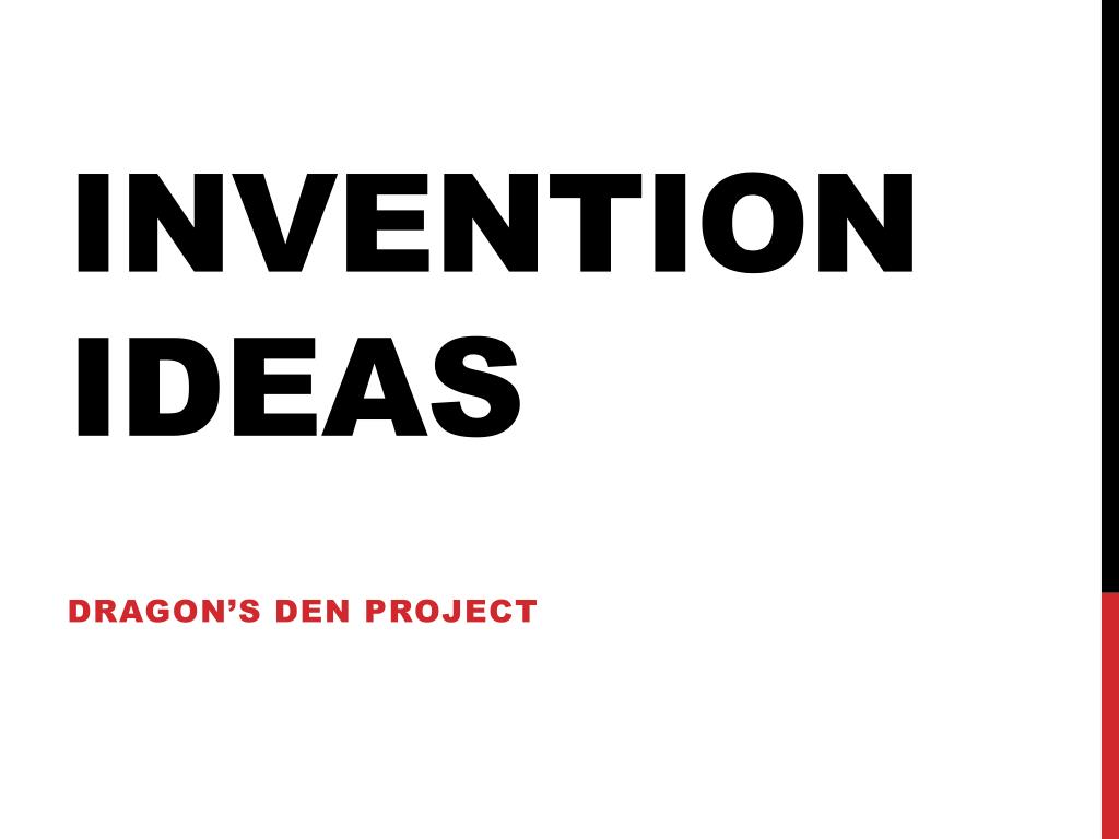 PPT - Invention Ideas PowerPoint Presentation, free download - ID:3029979