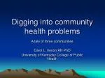 PPT - Analyzing Community Problems PowerPoint Presentation, free ...