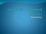 PPT - ANATOMY OF THE STATISTICAL ALPHABET: Selected Symbols for Intro ...