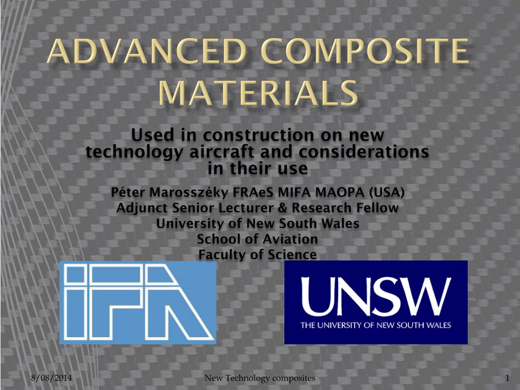 PPT - Advanced Composite materials PowerPoint Presentation, free ...