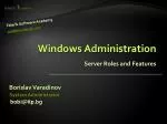 PPT - DOWNLOAD Windows Server Administration Fundamentals PowerPoint ...