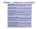 PPT - Introduction to ArcToolbox and Geoprocessing PowerPoint ...