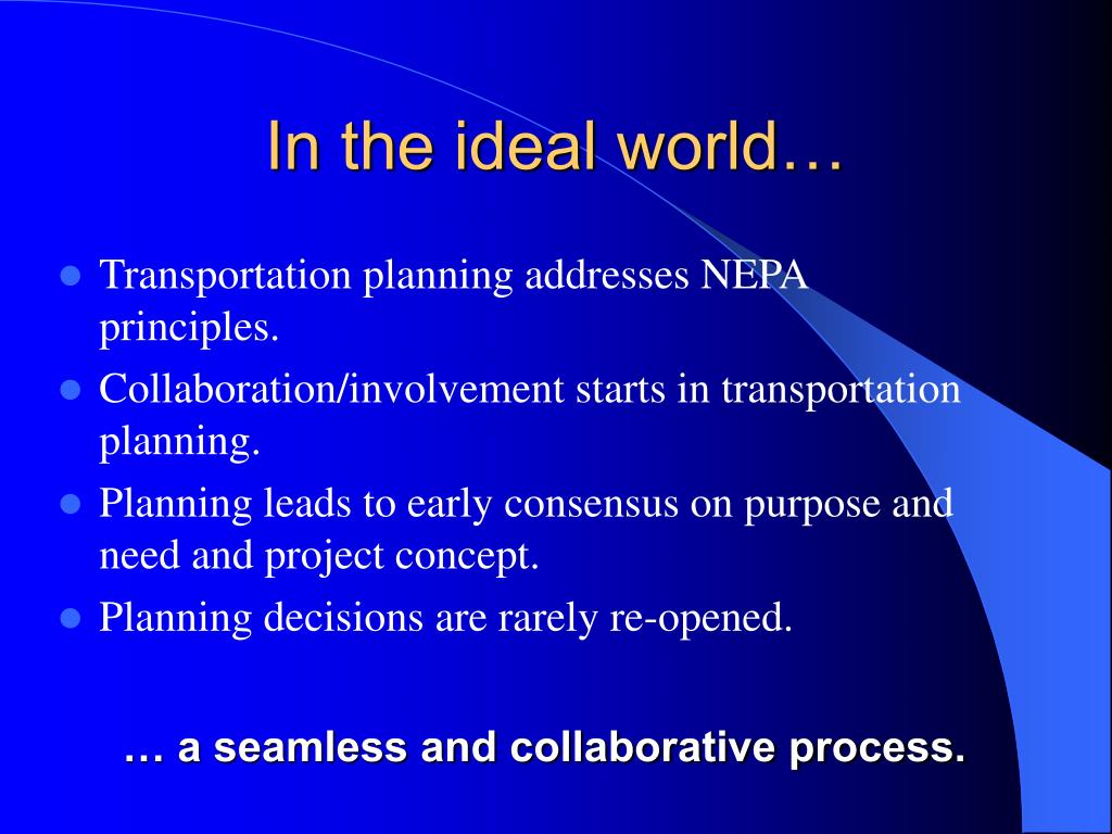 PPT - In the ideal world… PowerPoint Presentation, free download - ID ...