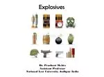 PPT - High Explosives PowerPoint Presentation, free download - ID:1412157