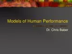 PPT - The Role of Human Performance Safety Training PowerPoint ...