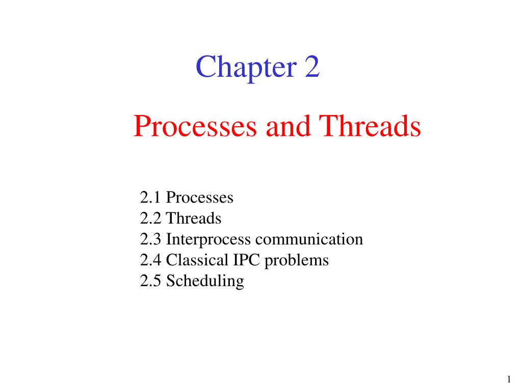 PPT - Processes and Threads PowerPoint Presentation, free download - ID ...