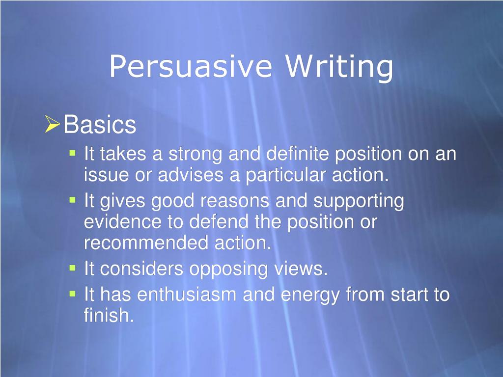 PPT - Influence and Persuade: Harnessing the Power of Effective Thesis ...