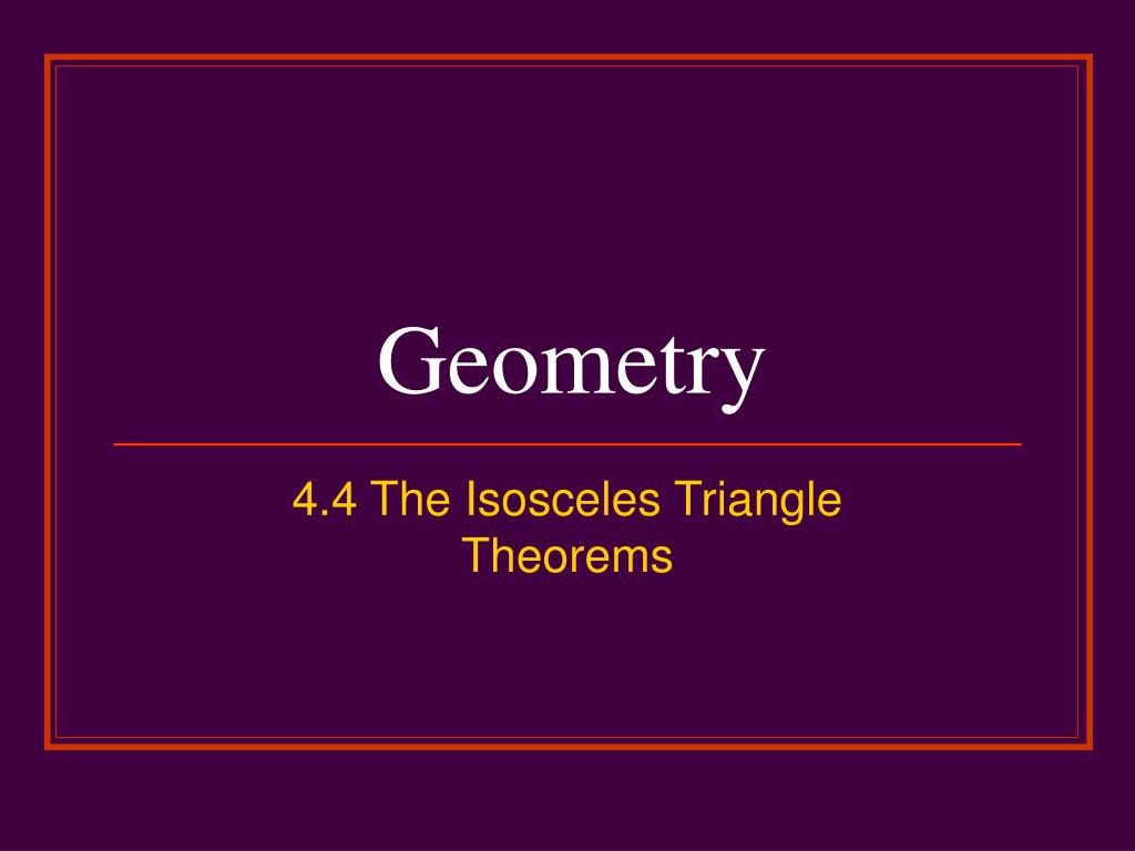 PPT - Geometry PowerPoint Presentation, free download - ID:3037371