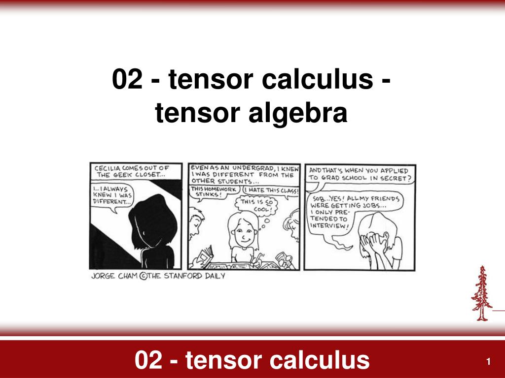 PPT - 02 - tensor calculus PowerPoint Presentation, free download - ID ...