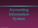 PPT - THE ACCOUNTING INFORMATION SYSTEM PowerPoint Presentation, free ...