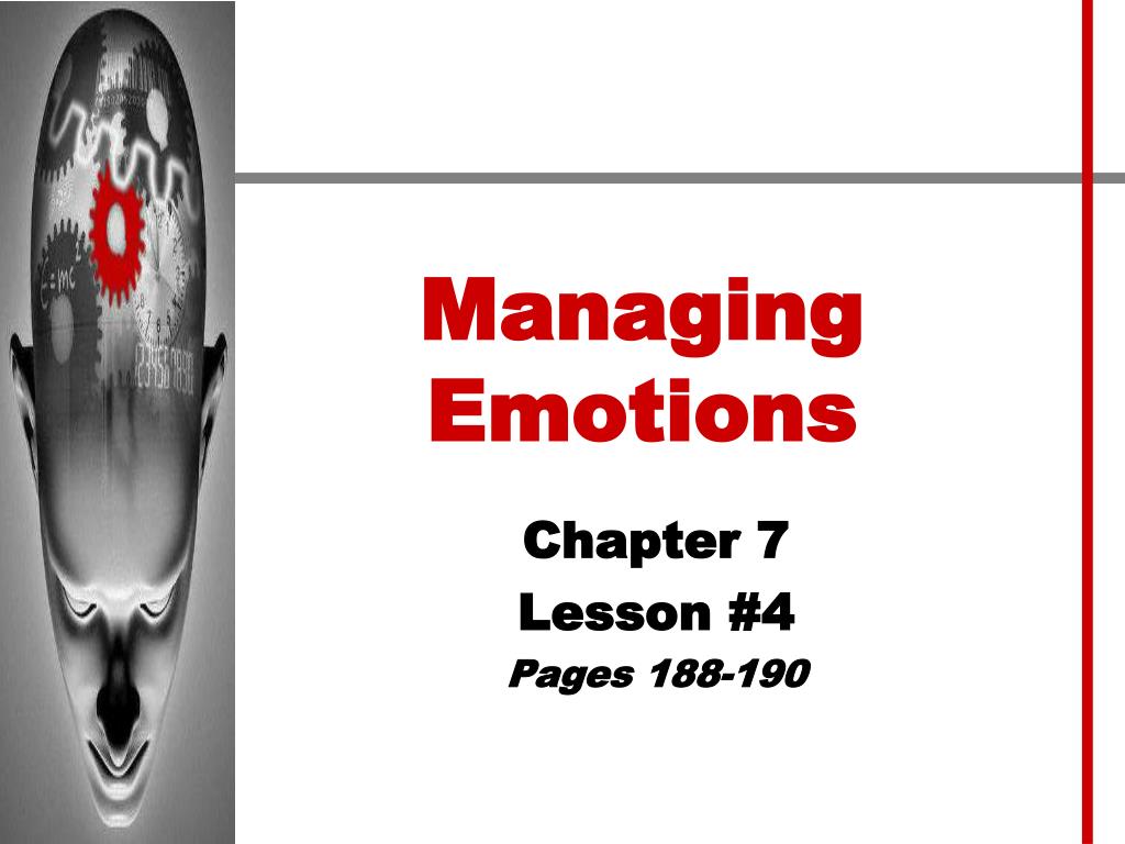 PPT - Managing Emotions PowerPoint Presentation, free download - ID:3041719