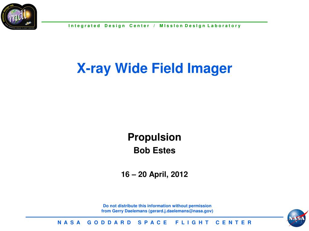 PPT - X-ray Wide Field Imager PowerPoint Presentation, free download ...