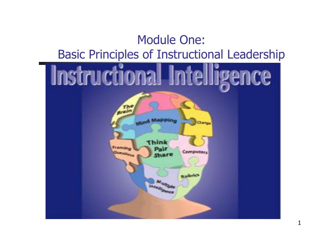 PPT - Module One: Basic Principles of Instructional Leadership ...