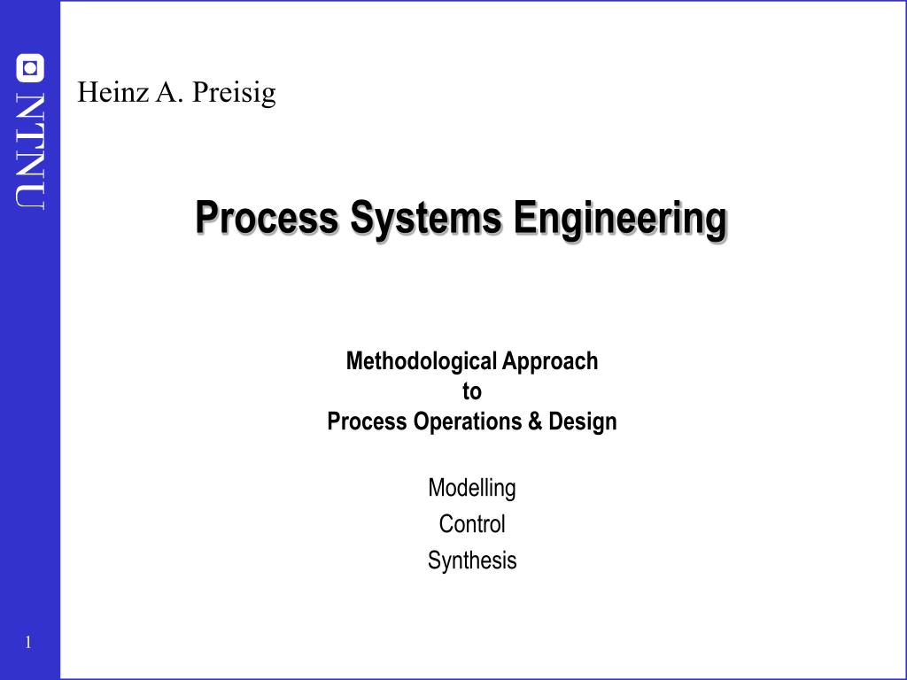 PPT - Process Systems Engineering PowerPoint Presentation, free ...