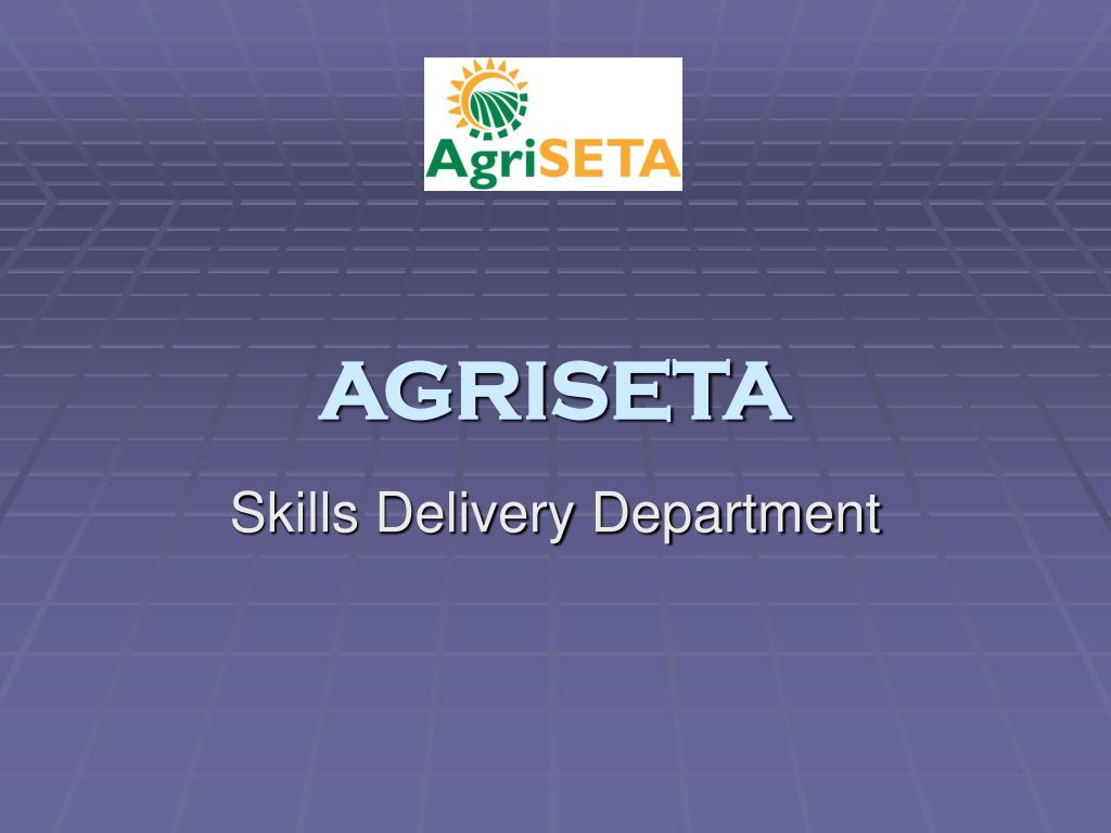 PPT - AGRISETA PowerPoint Presentation, free download - ID:3047518