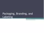 PPT - Packaging and Labeling PowerPoint Presentation, free download - ID:1515082