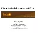 PPT - Fundamental of Educational Administration PowerPoint Presentation ...