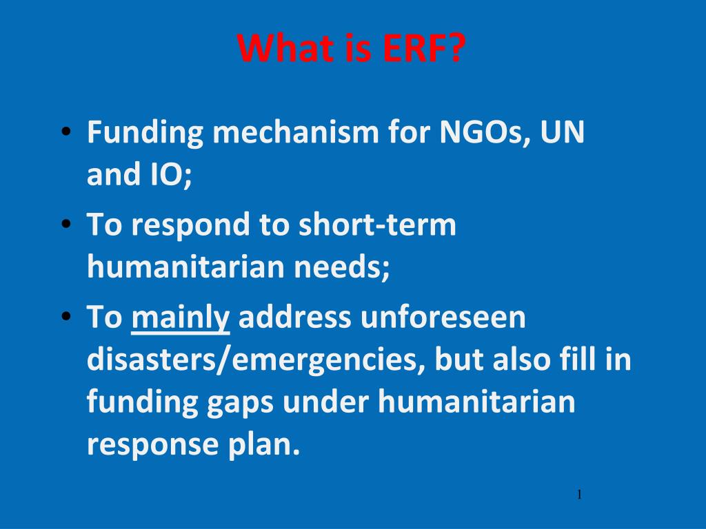 PPT - What is ERF? PowerPoint Presentation, free download - ID:3049632