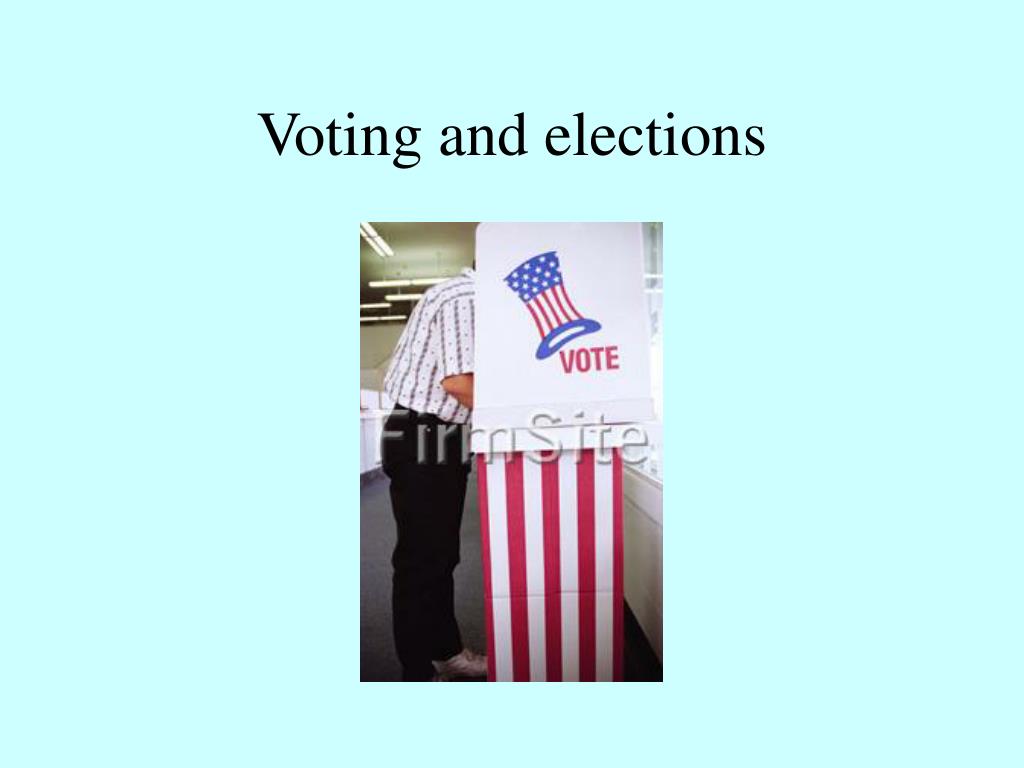 PPT - Voting and elections PowerPoint Presentation, free download - ID ...