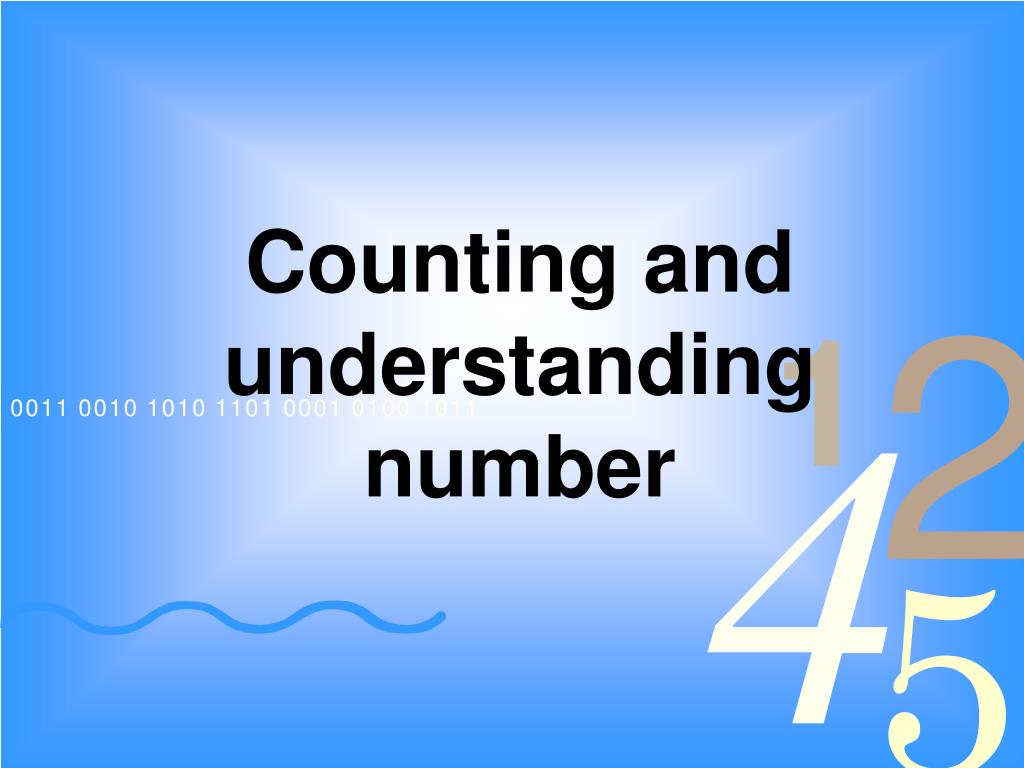 PPT - Counting and understanding number PowerPoint Presentation, free ...