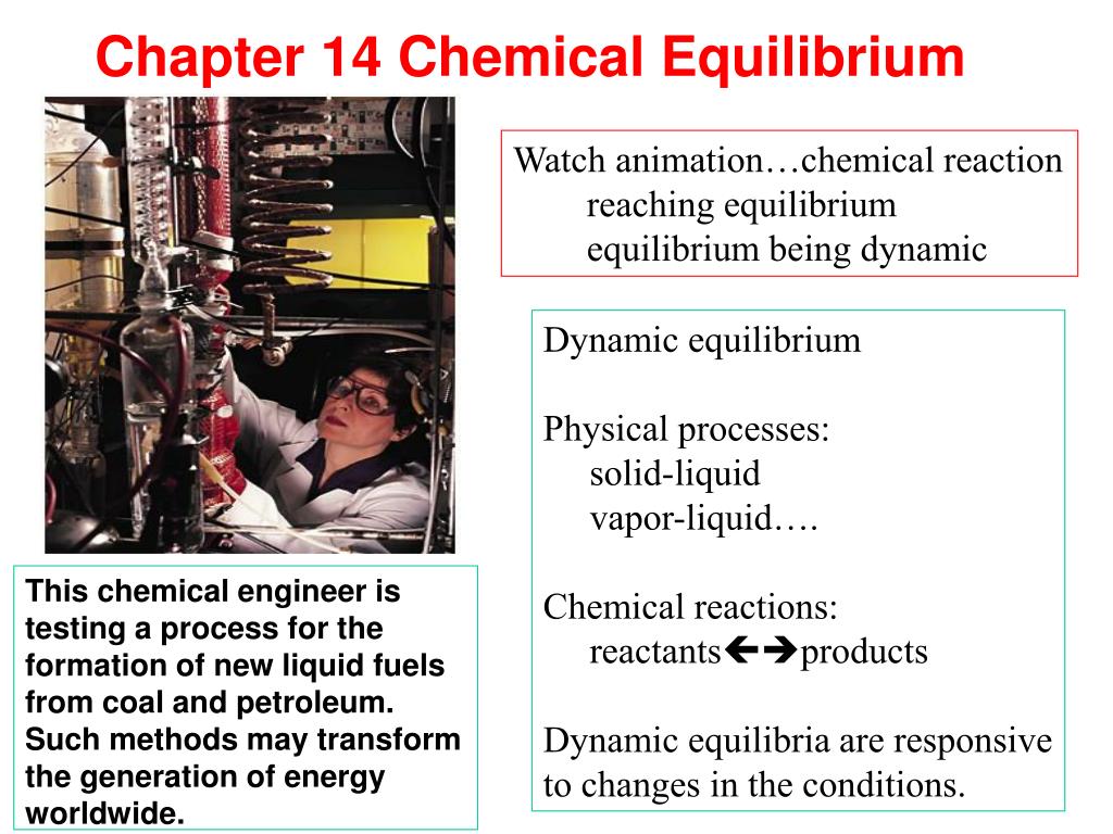 PPT - Chapter 14 Chemical Equilibrium PowerPoint Presentation, free download - ID:3053611