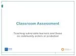 PPT - Classroom Assessment PowerPoint Presentation, free download - ID ...