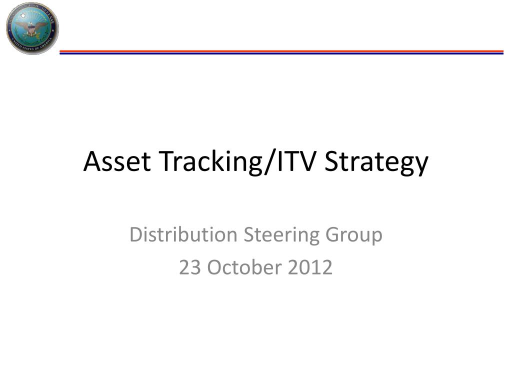 PPT - Asset Tracking/ITV Strategy PowerPoint Presentation, free ...