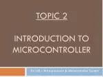 PPT - INTRODUCTION TO MICROCONTROLLER PowerPoint Presentation, free download - ID:3241766
