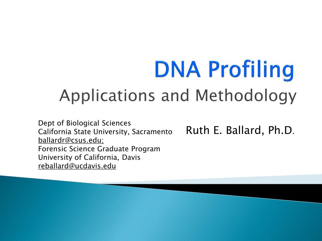 PPT - DNA Profiling PowerPoint Presentation, free download - ID:3057826