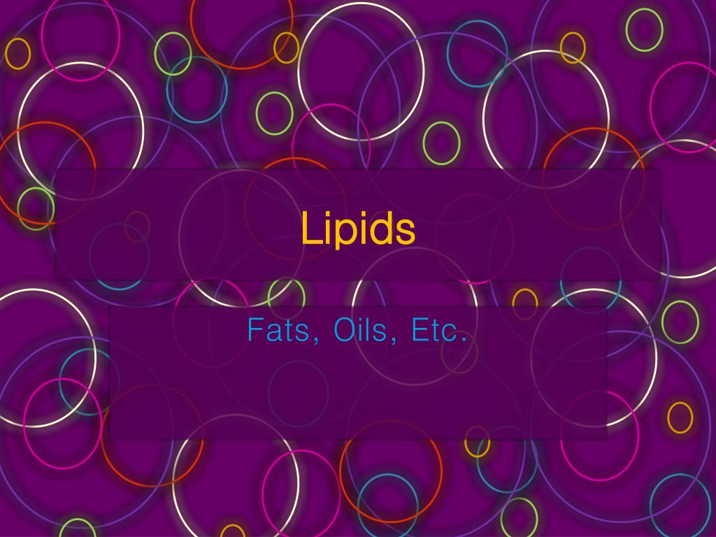 PPT - Lipids PowerPoint Presentation, free download - ID:3058558