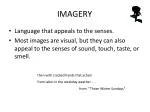 PPT - The Seven Types of Imagery PowerPoint Presentation, free download ...