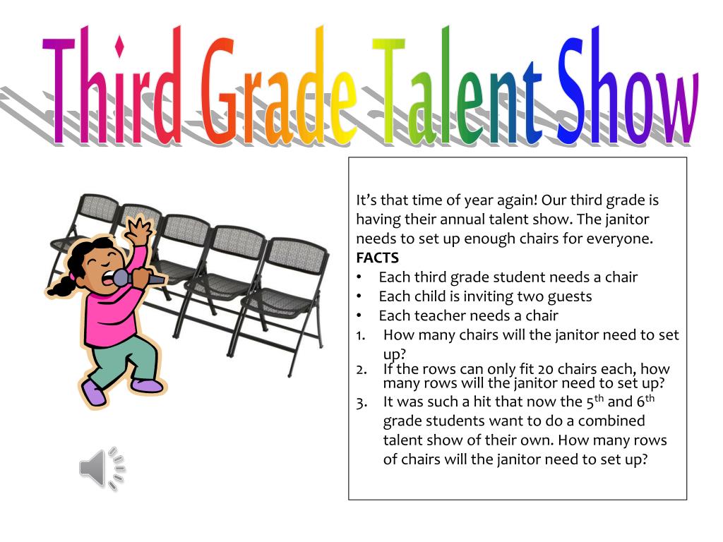 PPT - Third Grade Talent Show PowerPoint Presentation, free download ...