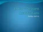 PPT - Deacons Training PowerPoint Presentation, free download - ID:2701590