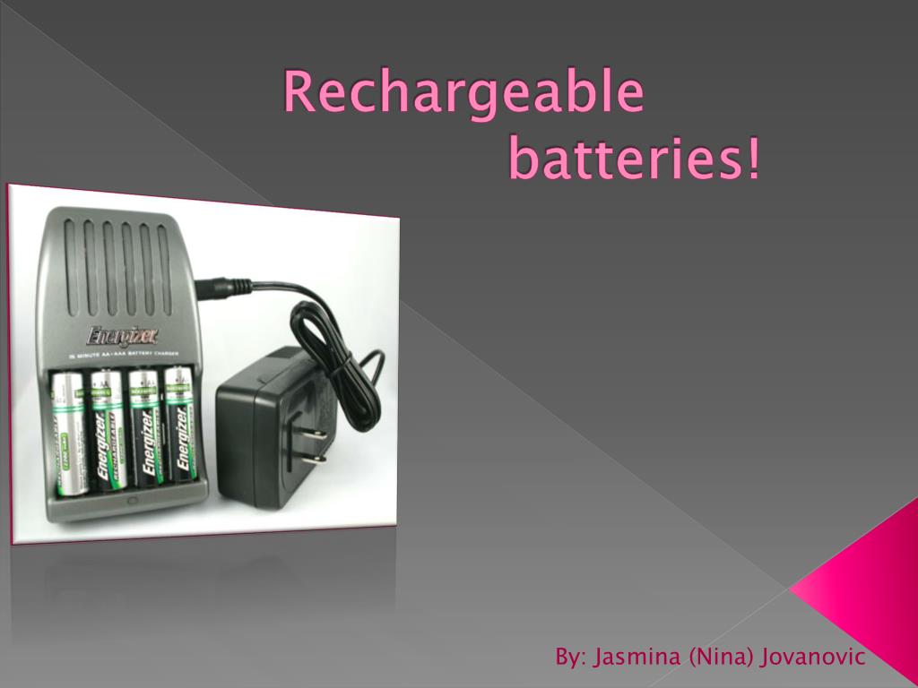 PPT - Rechargeable batteries! PowerPoint Presentation, free download ...