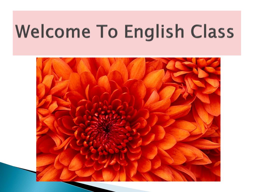 PPT - Welcome To English Class PowerPoint Presentation, free download ...