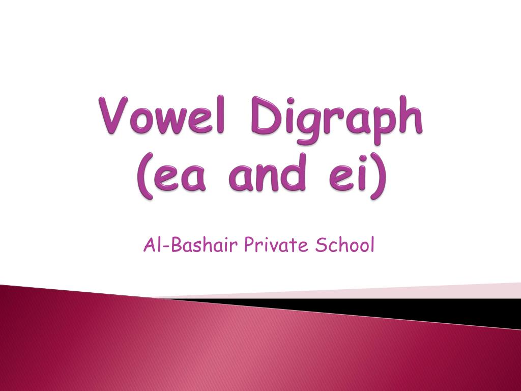 PPT - Vowel Digraph (ea and ei ) PowerPoint Presentation, free download ...