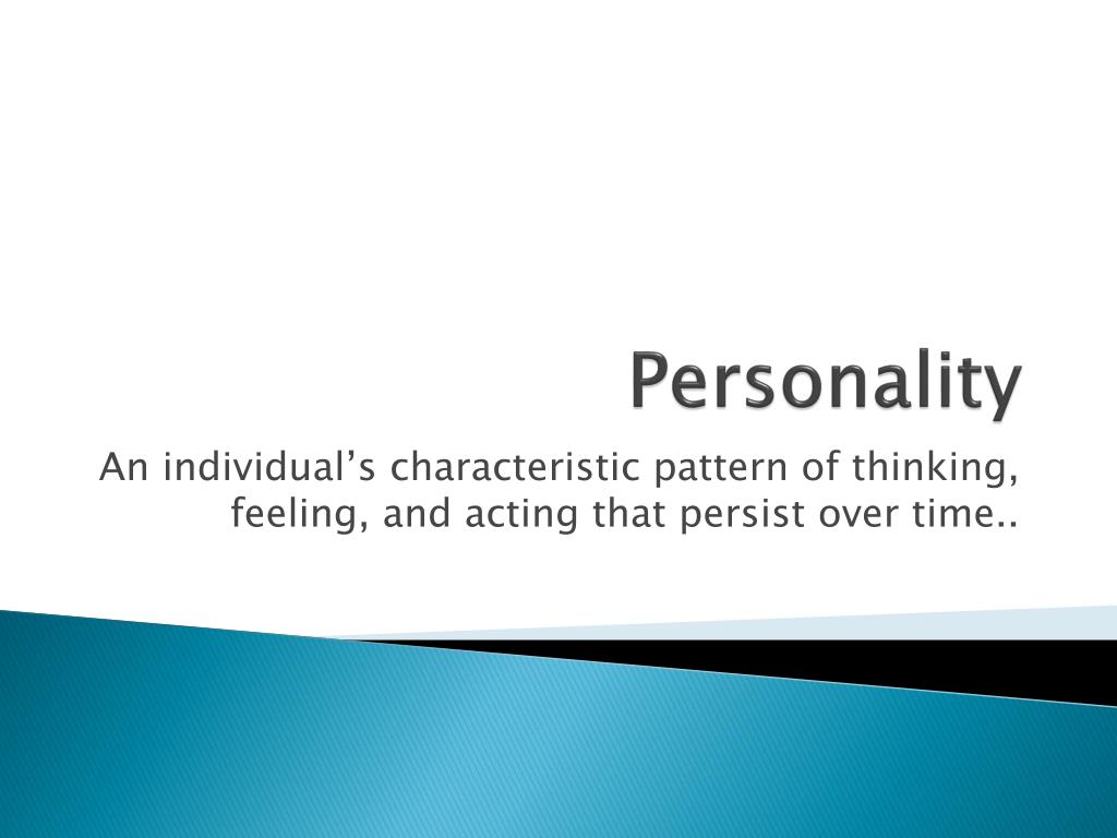 PPT - Personality PowerPoint Presentation, free download - ID:3066597