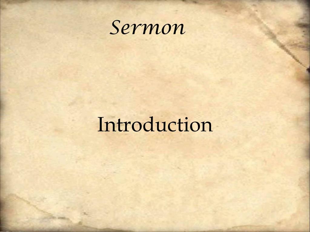 PPT - Sermon PowerPoint Presentation, free download - ID:3068260