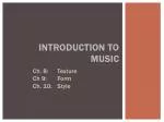 PPT - Music: Melody PowerPoint Presentation, free download - ID:1466263