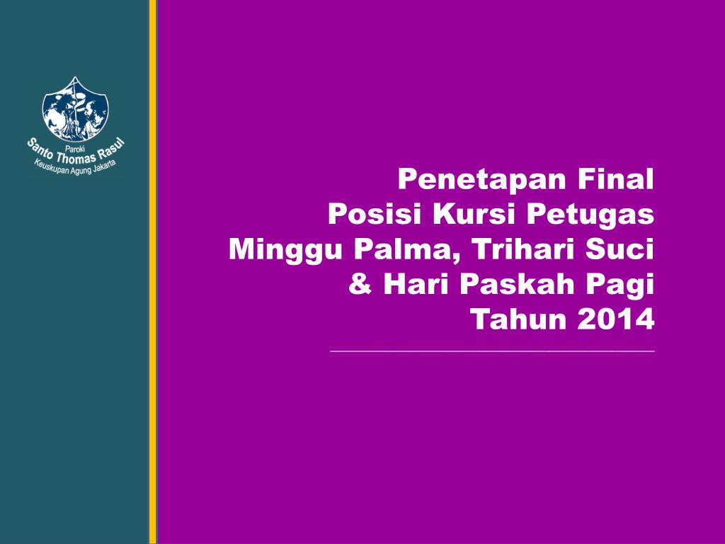 PPT - Minggu Palma PowerPoint Presentation, free download - ID:3069846