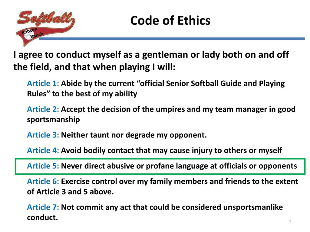 PPT - Code of Ethics PowerPoint Presentation, free download - ID:3069947