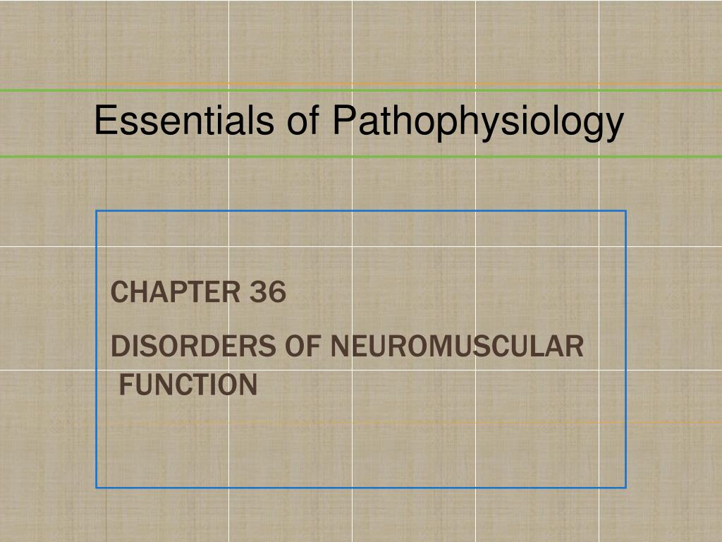 PPT - Chapter 36 Disorders of Neuromuscular Function PowerPoint ...