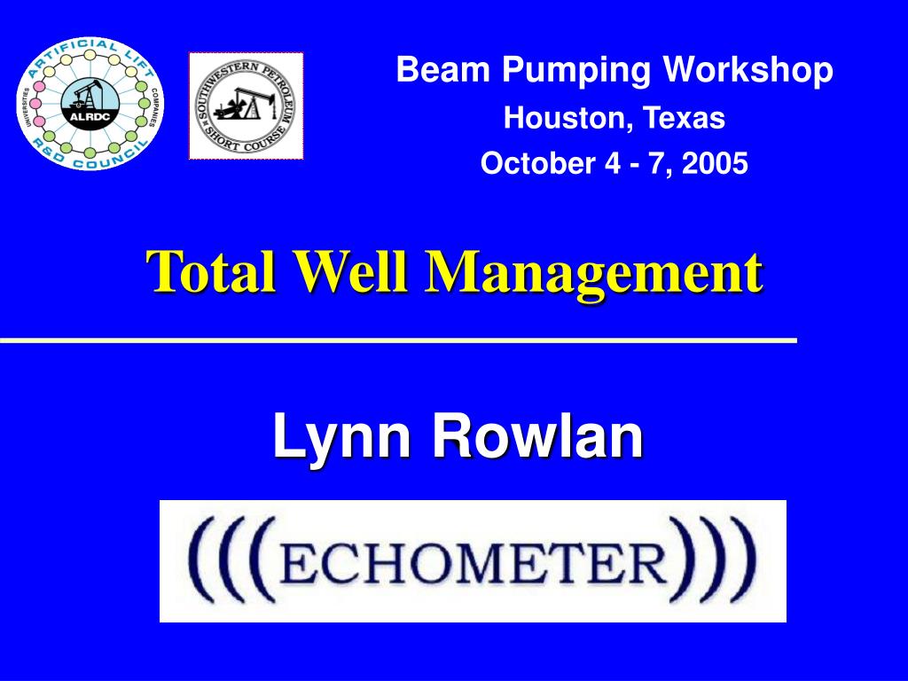 PPT - Total Well Management PowerPoint Presentation, free download - ID ...