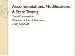 PPT - Accommodations and Modifications PowerPoint Presentation, free ...